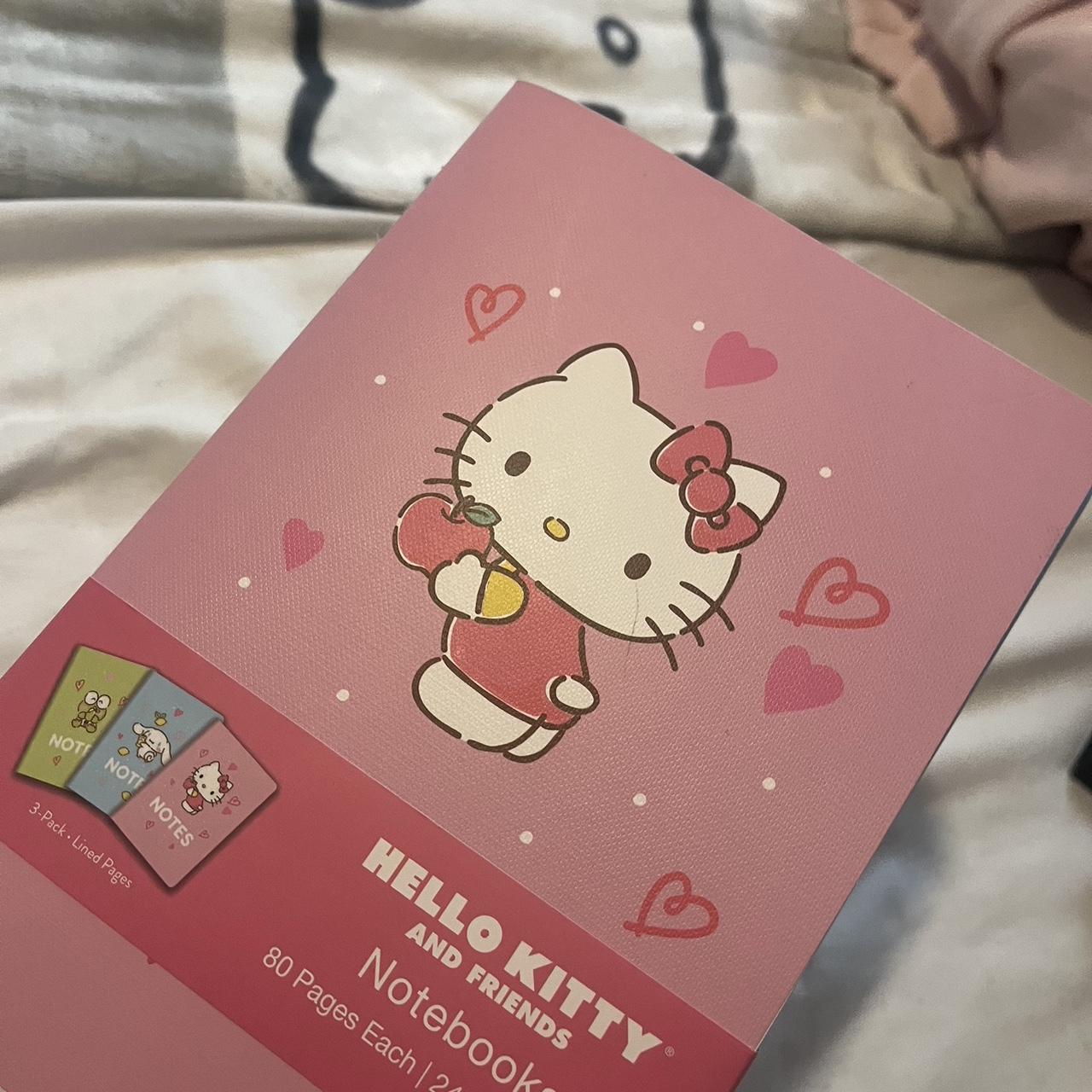 super cute sanrio notebooks 80 pages each 240 pages... - Depop