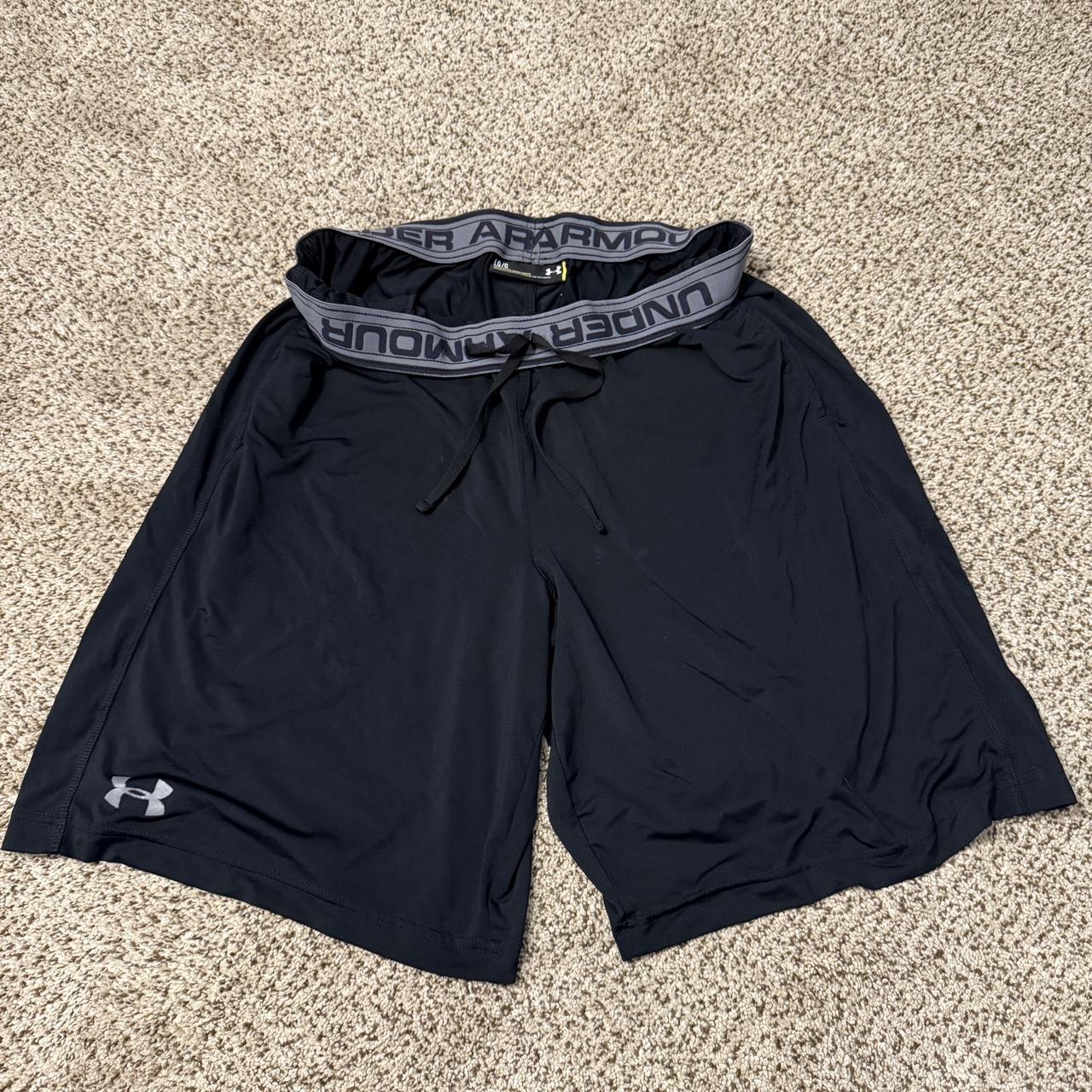 Black Under Armour shorts | Depop