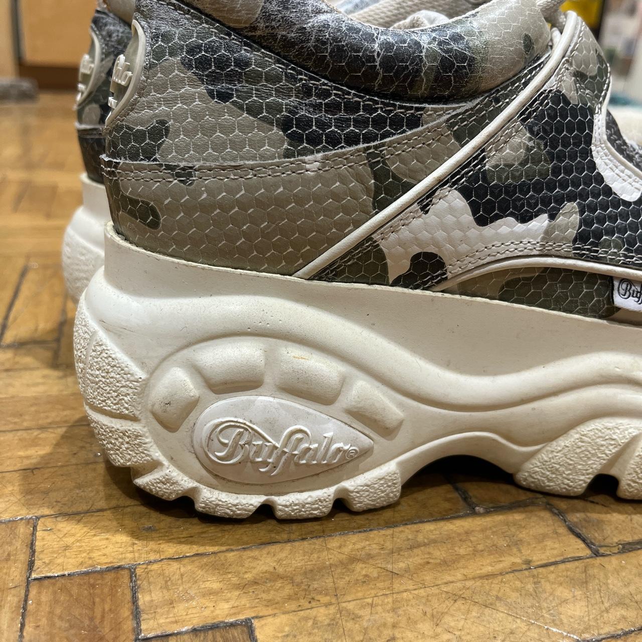 Buffalo London Camouflaged platform shoes. worn... - Depop