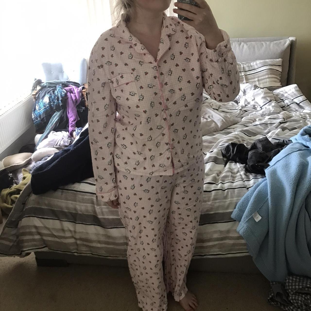 Primark Women's Pink Pajamas | Depop