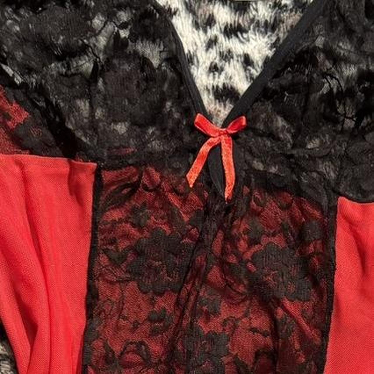Vampire Y2K Lingerie Slip ☆ not sized but very... - Depop
