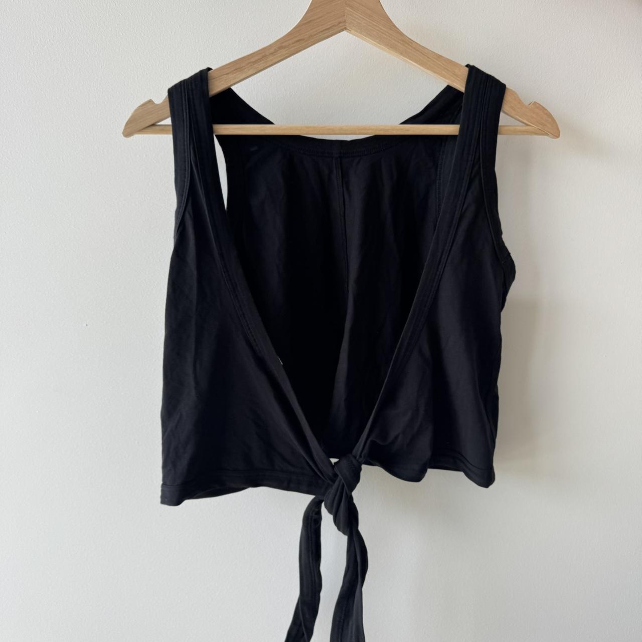 Lululemon wrap top can be worn wrap across body or... | Depop