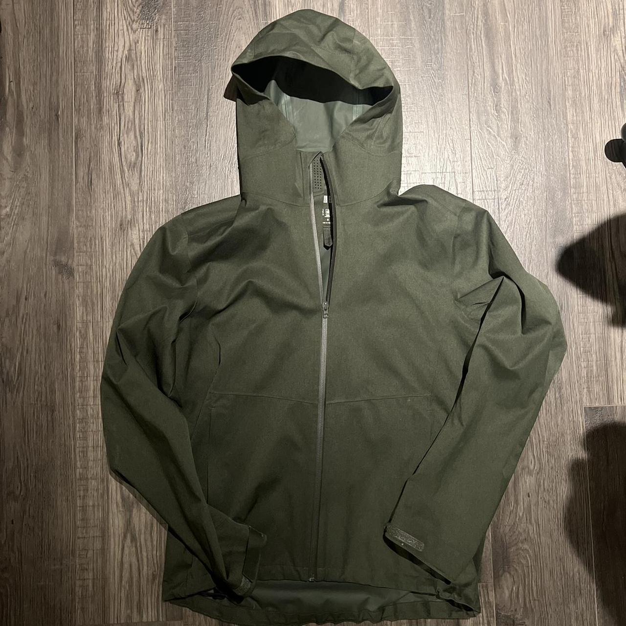 Uniqlo BLOCKTECH Parka - water resistant lightly used - Depop