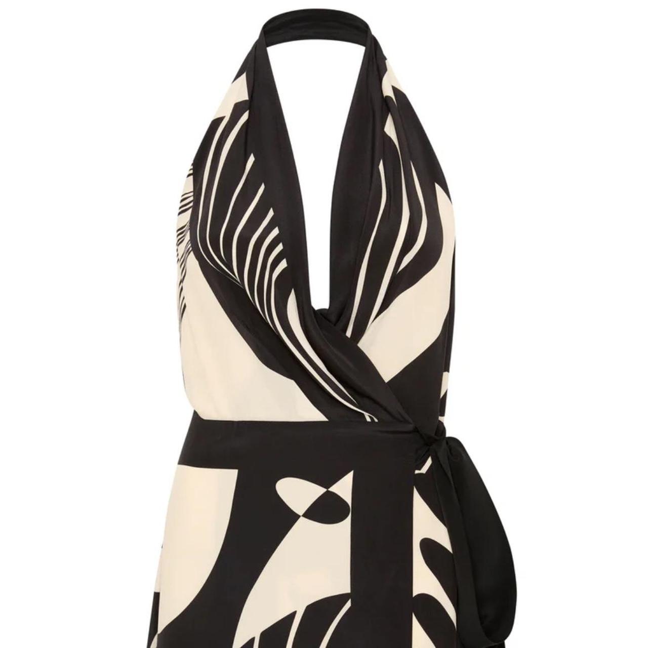 Sir. Realizme Wrap Halter mini dress. Immaculate... - Depop