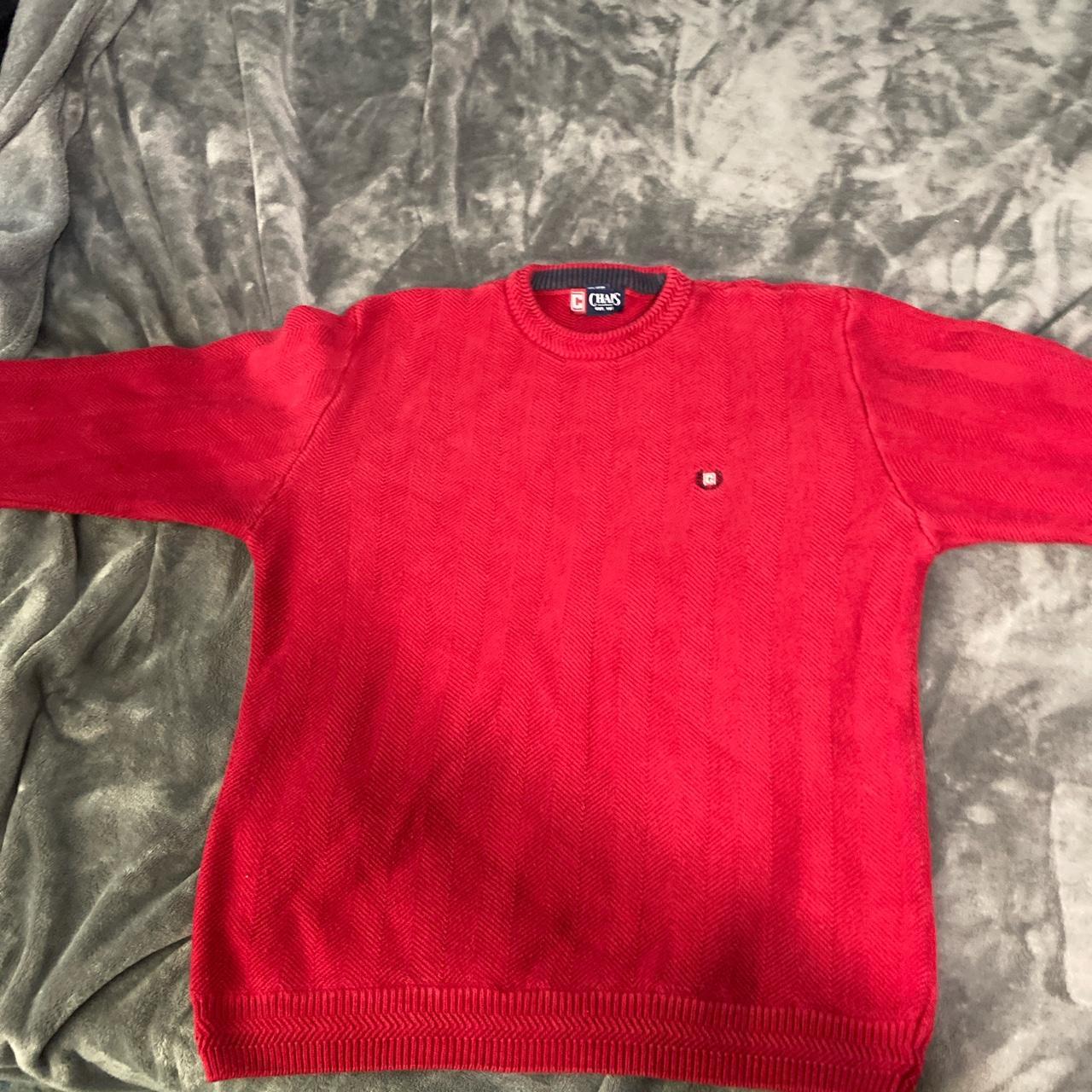 Red chaps sweater Size large - Depop