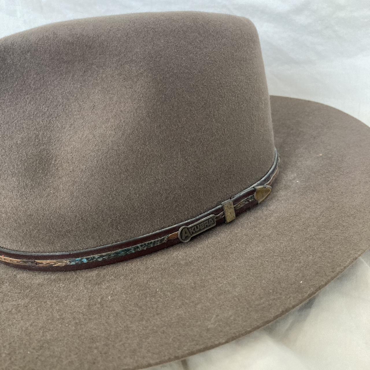 Akubra Boho Hat Made in Australia. A bit too small... - Depop