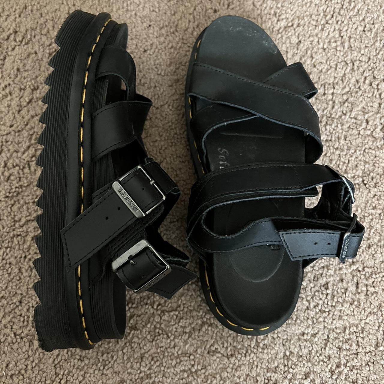 Doc Marten Platform Sandals - Depop