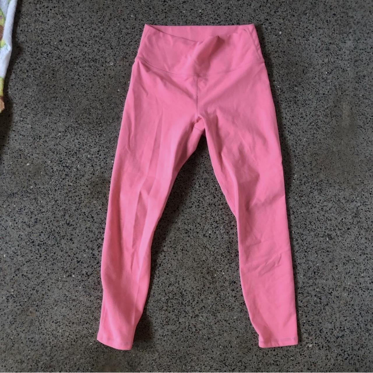 Fabletics powerhold leggings. Hotpink - Depop