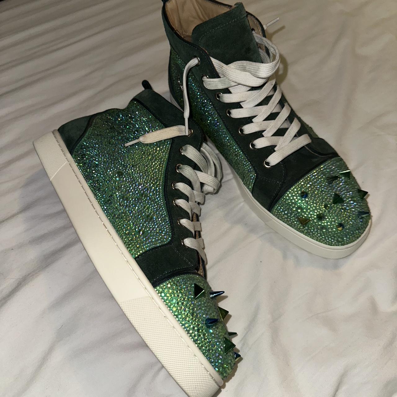 Christian Louboutin Spikes Red Bottoms Men’s size 9 | Depop