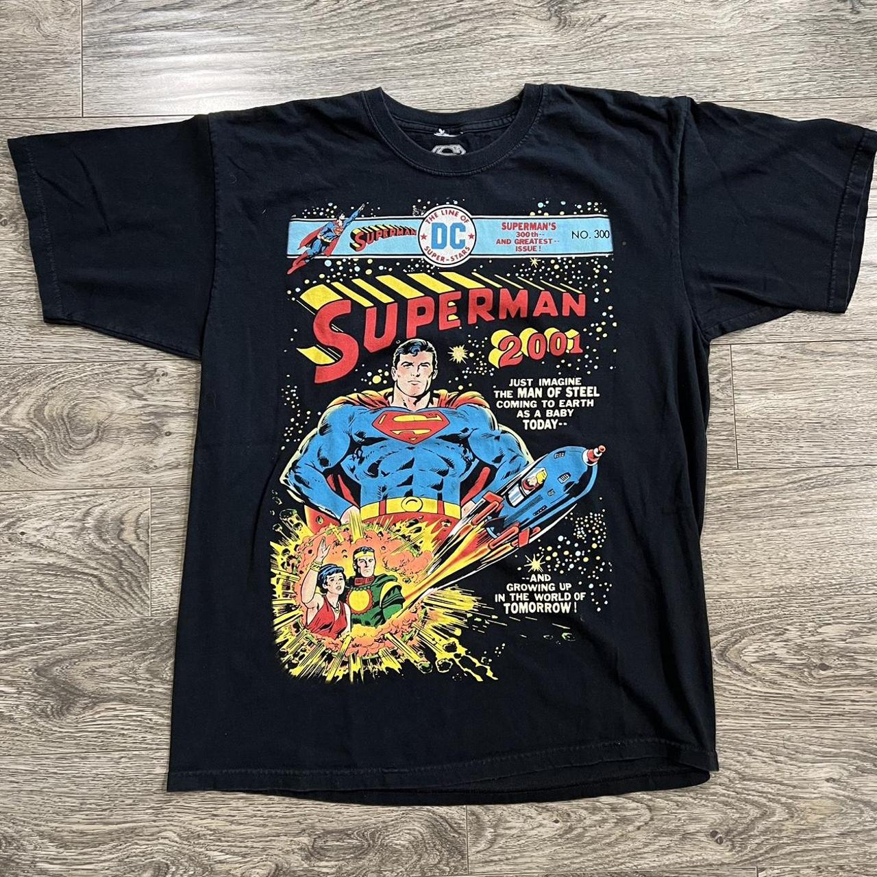 vintage Superman t-shirt size lg #superman #dc... - Depop