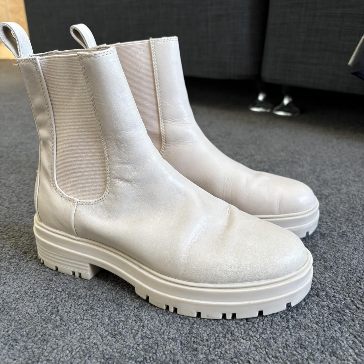 Wittner cream boots, size 37 | Depop