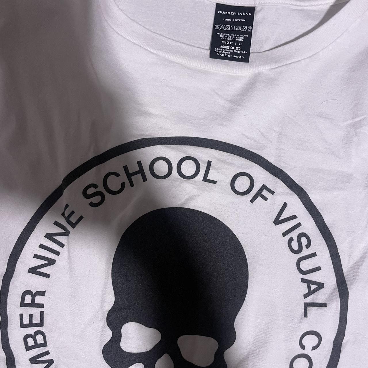 Number (n)ine school of visual comedy tee Size 2... - Depop