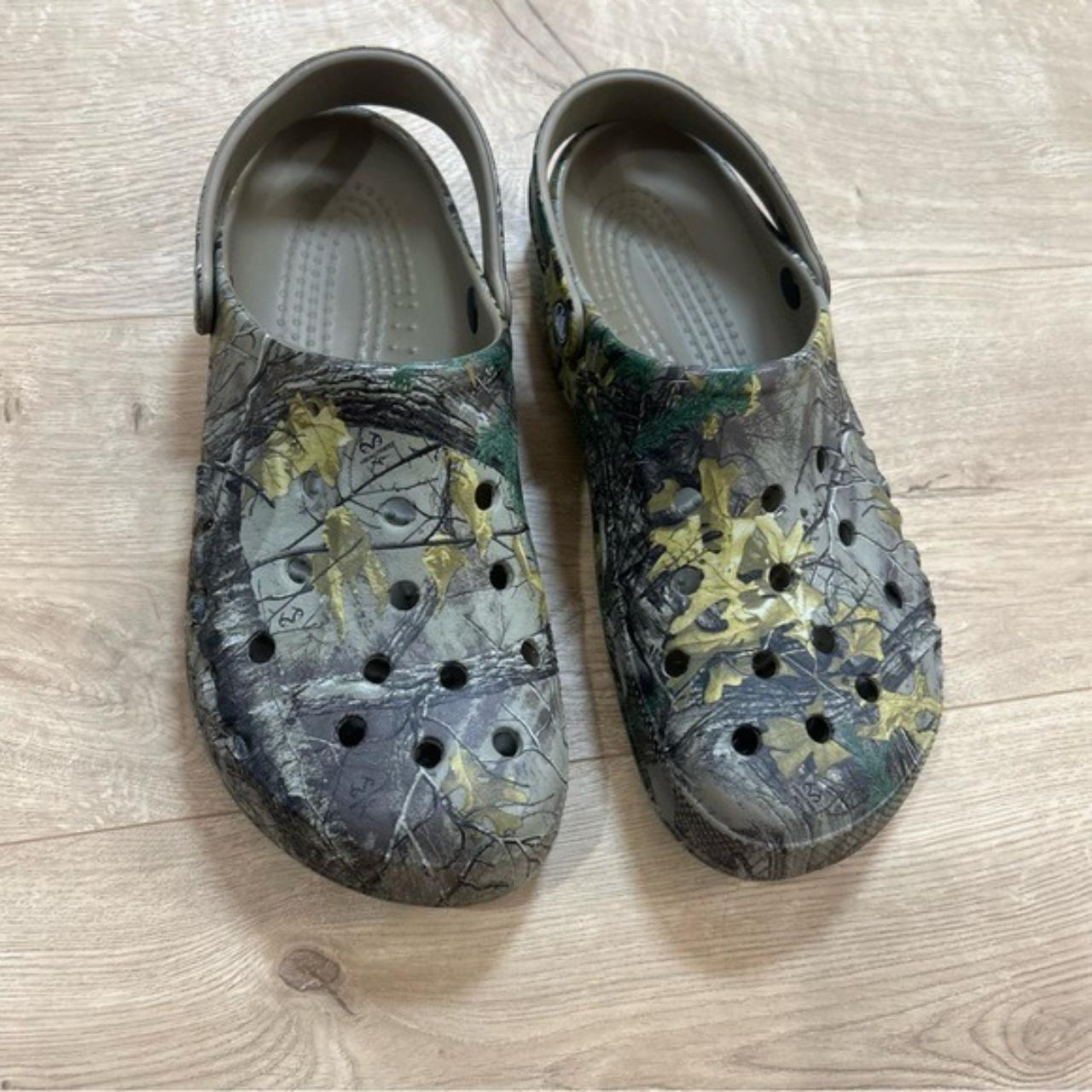 Men’s real tree camo crocs size 10 - Depop
