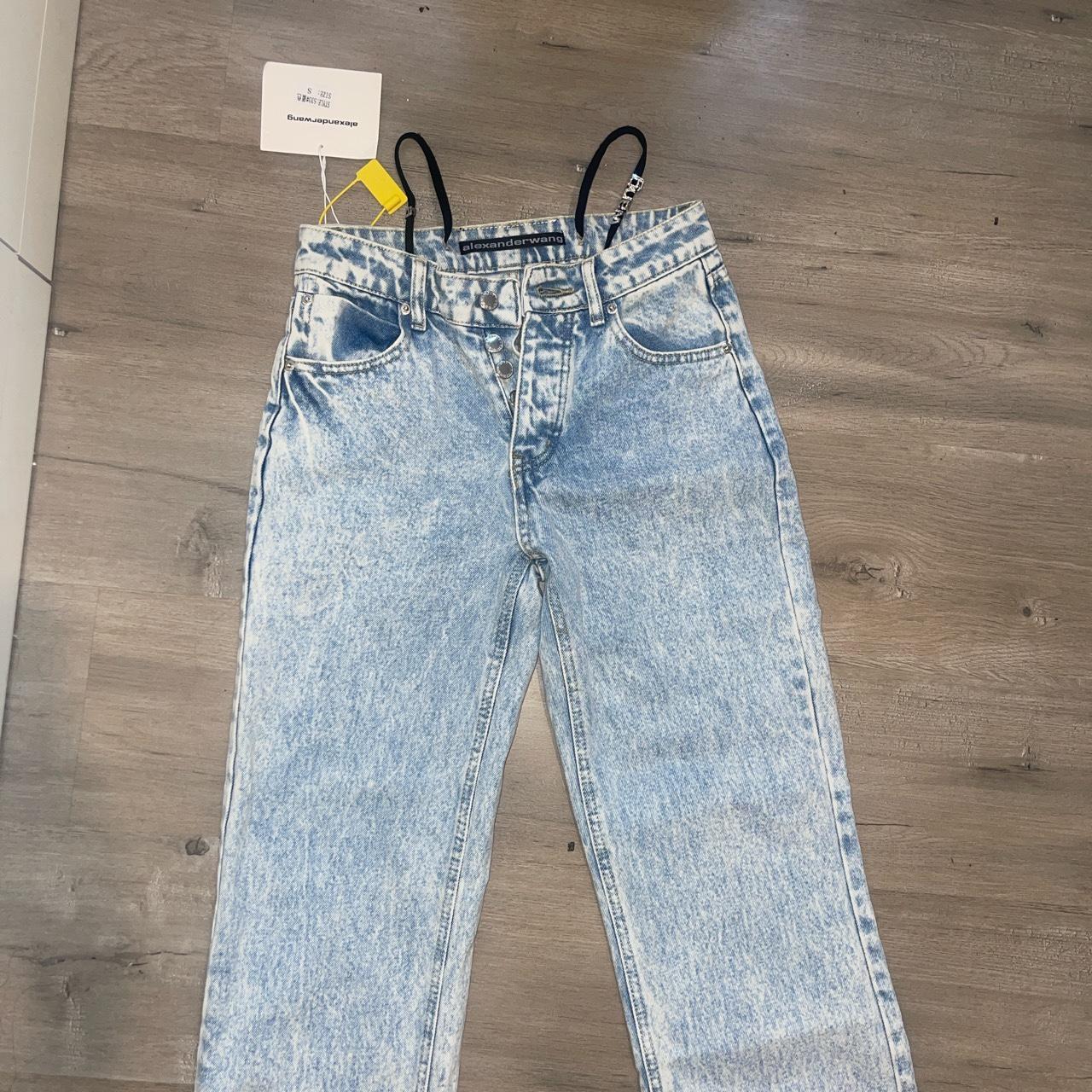 Ale. Wan. jeans d u p e, never worn, size S,... - Depop