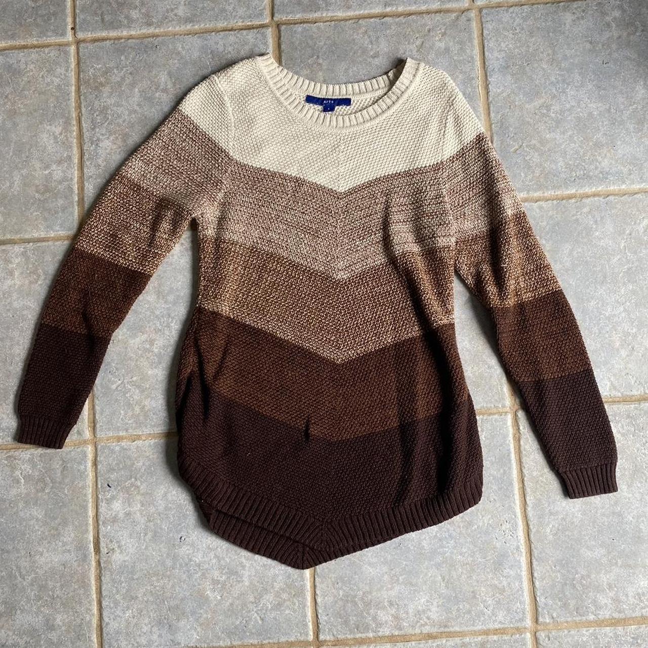 small brown sweater for fall #brown #fall #sweater... - Depop