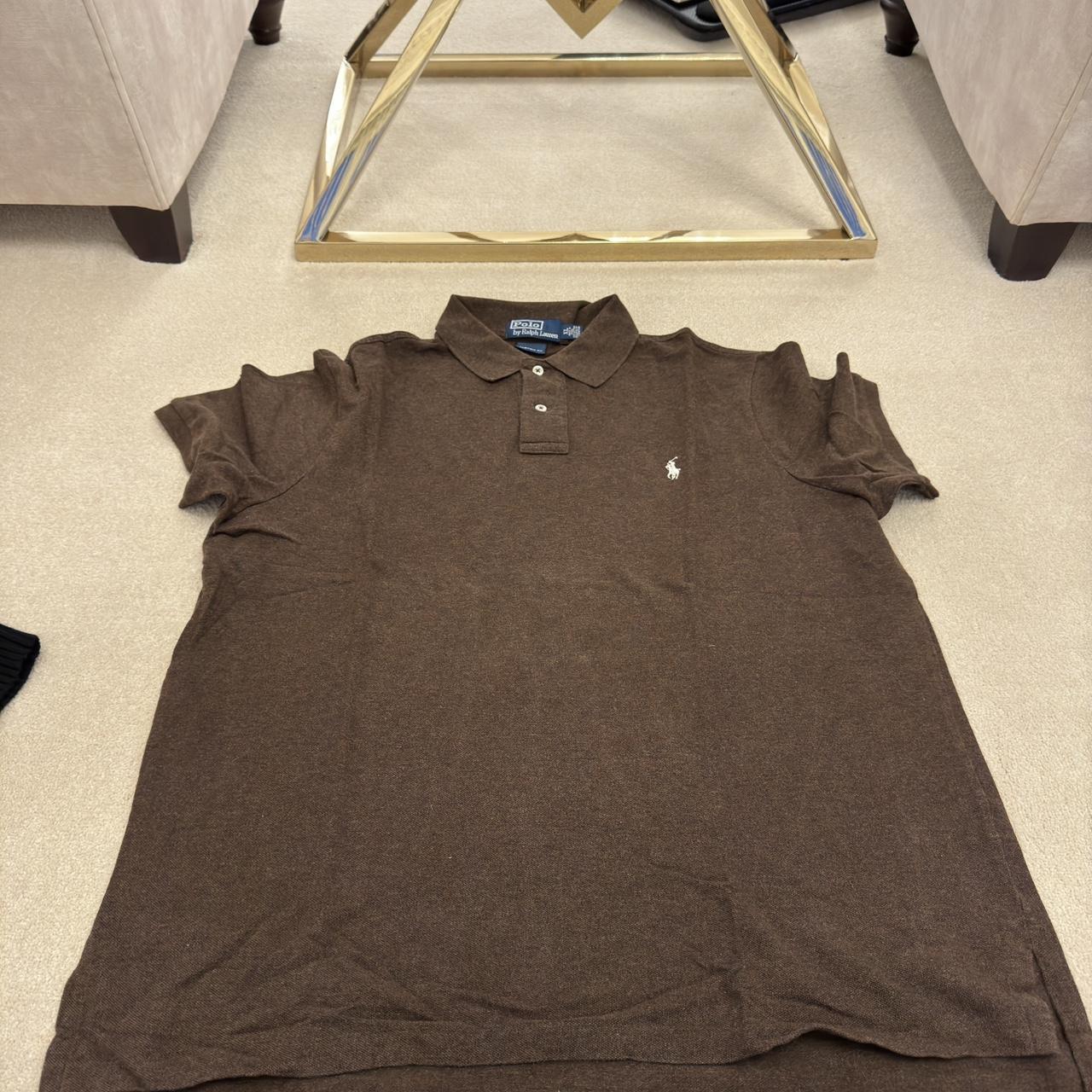 Polo Ralph Lauren custom fit extra large polo shirt - Depop