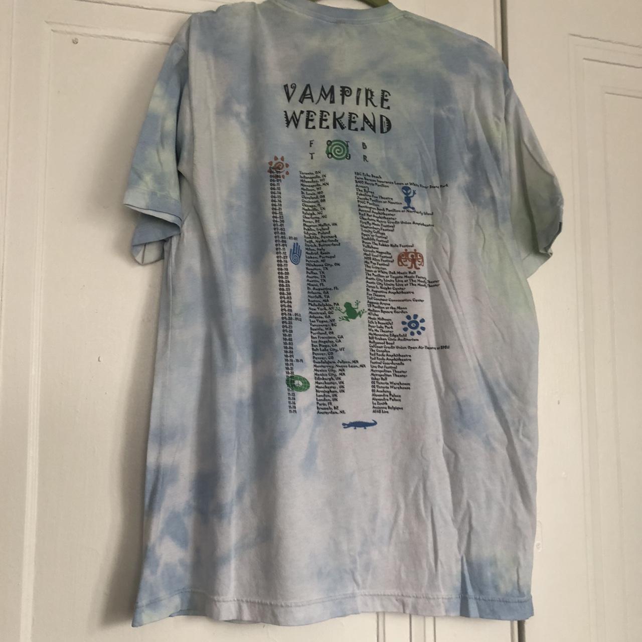 Vampire Weekend FOTB tour tee • one tiny stain on... - Depop