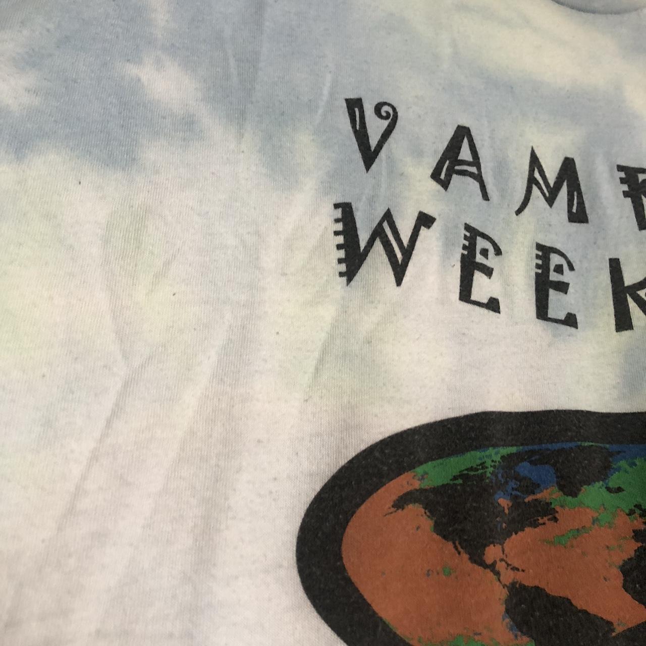 Vampire Weekend FOTB tour tee • one tiny stain on... - Depop