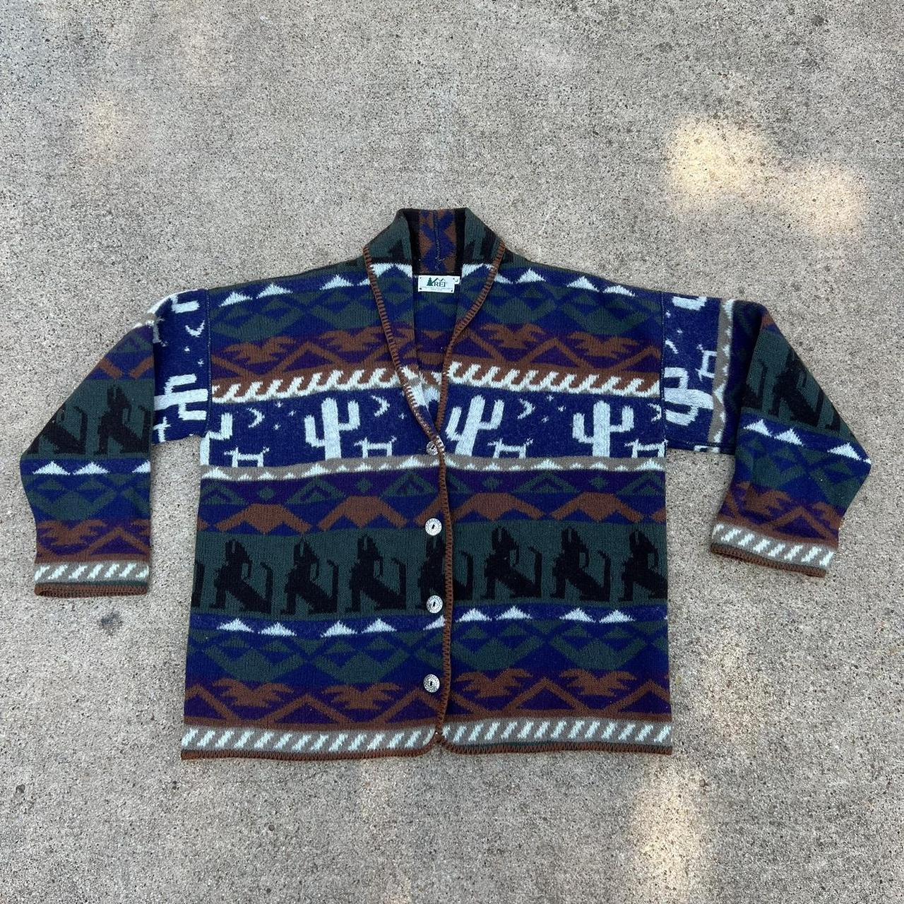 REI Co-op Men's Multi Cardigan | Depop