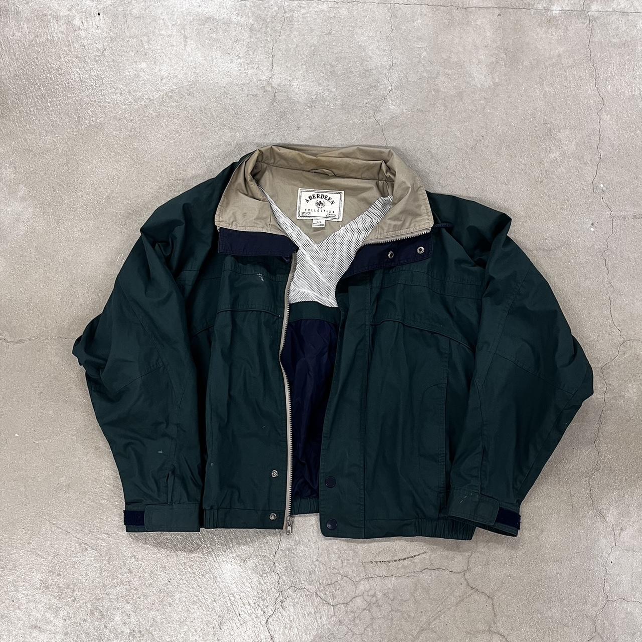 Vintage 90s Retro Lightweight Jacket - Size... - Depop