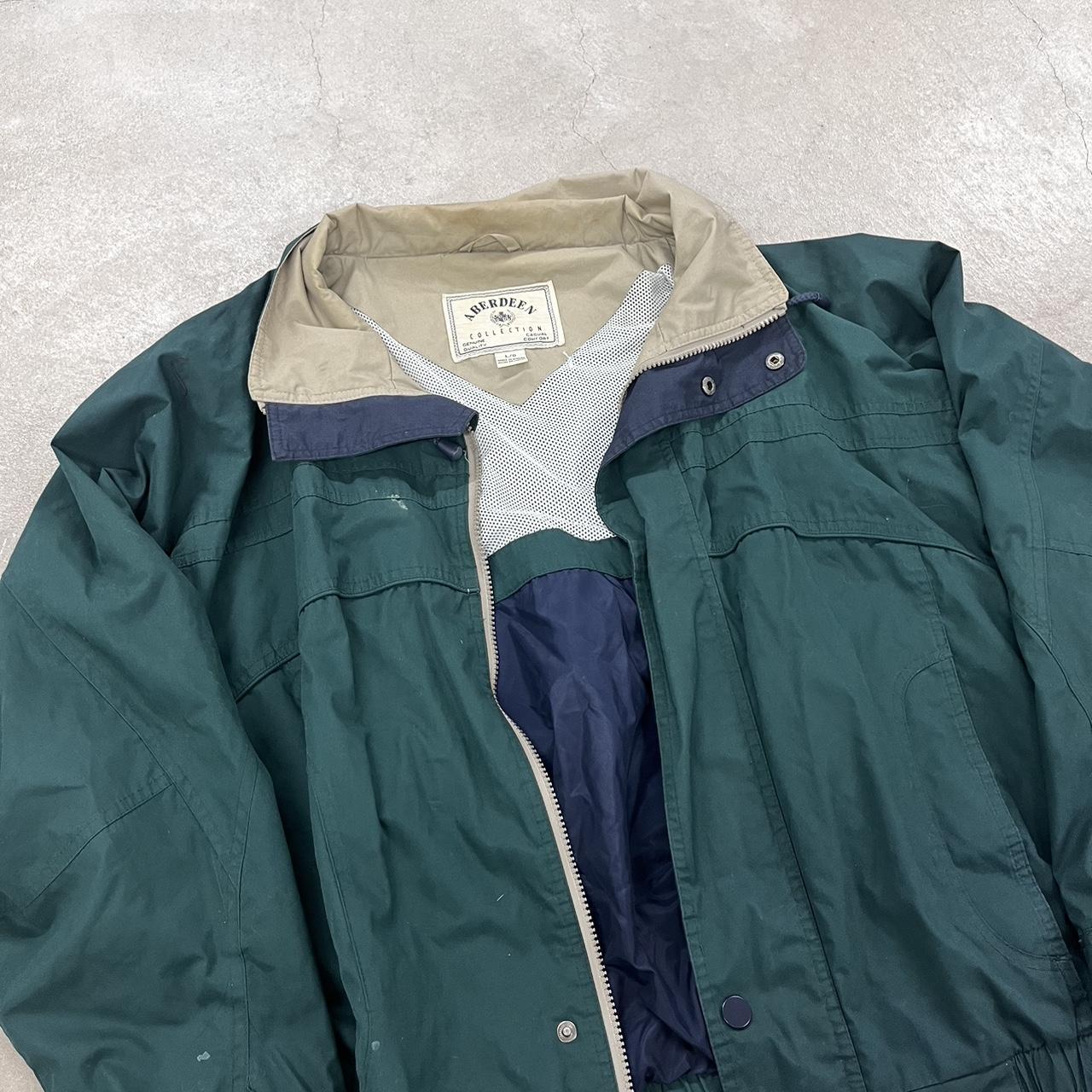 Vintage 90s Retro Lightweight Jacket - Size... - Depop