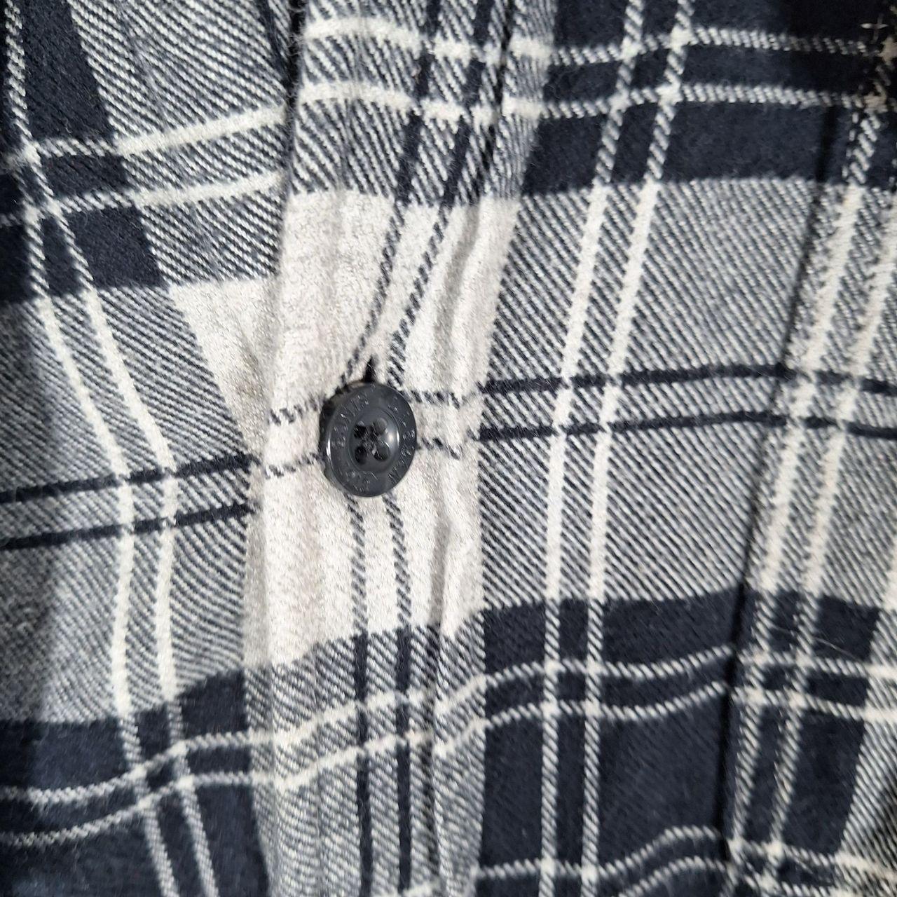 LL Bean Plaid button down light jacket size large... | Depop