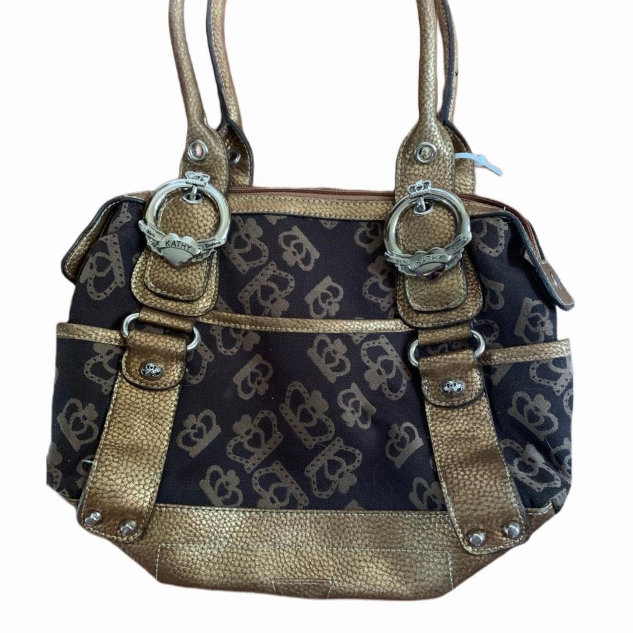 Beautiful 2000s Kathy van zeeland handbag. In... - Depop