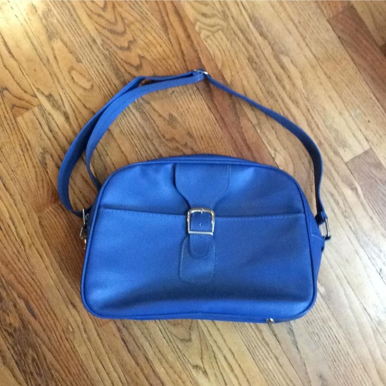 Vintage Samsonite Saturn II Bag, blue, fair... - Depop