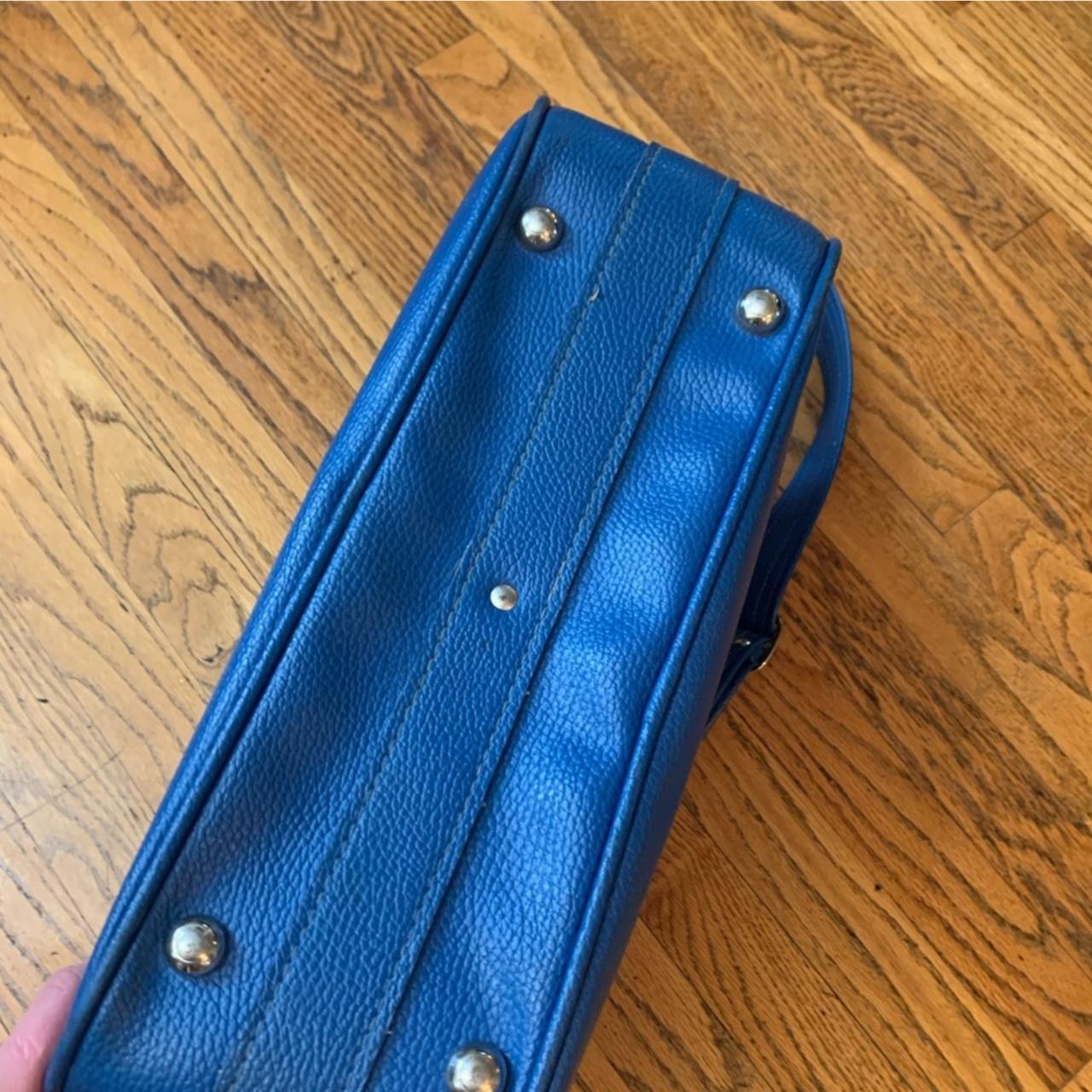 Vintage Samsonite Saturn II Bag, blue, fair... - Depop