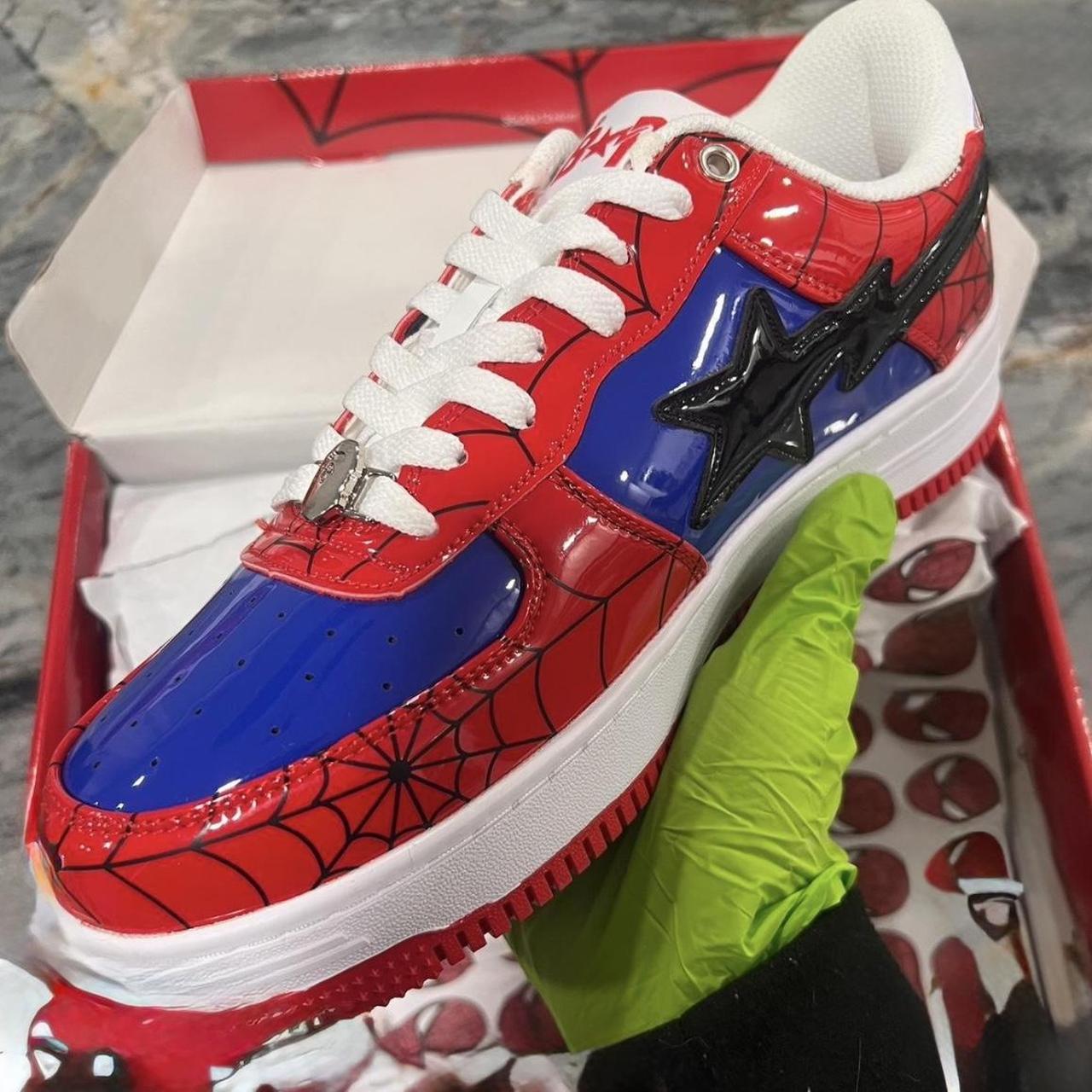 Spider man bape shoes | Depop