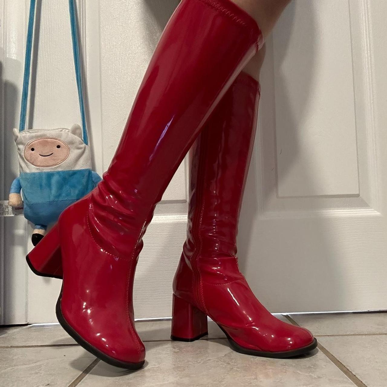 Funtasma Red Go-Go Boots ️ •Red... - Depop