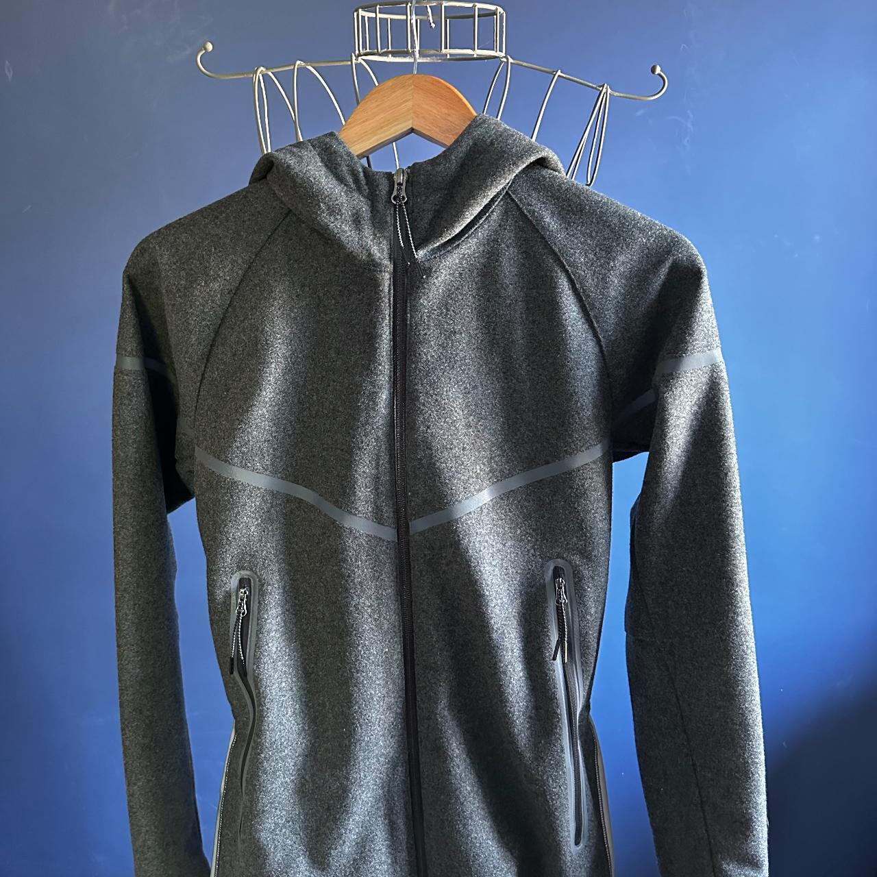 Nike Tech Fleece Reflective jacket Worn twice Size... - Depop