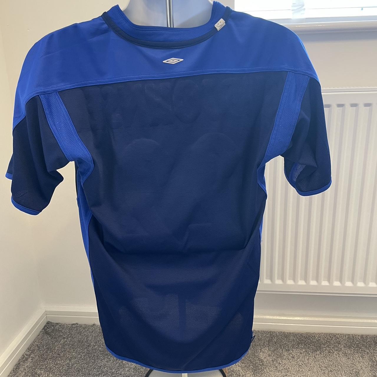 Chelsea umbro home reversible football shirt... - Depop