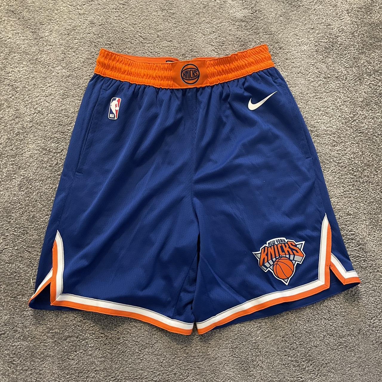 New York Knicks Nike basketball shorts with pockets... - Depop