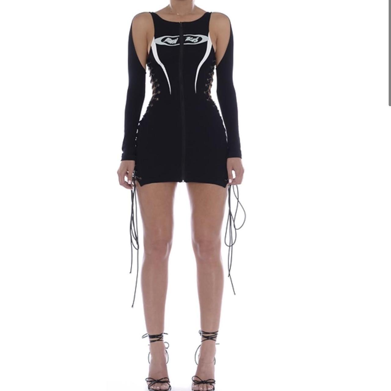 Hmn Alns Moto Dress 02 Never Worn Still Has Tags Depop
