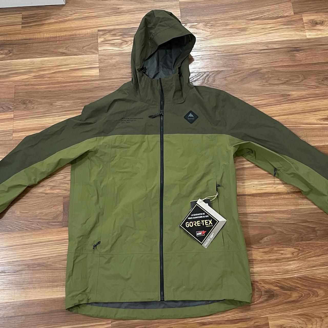 NEW - Men's Burton GORE-TEX Packrite Rain Jacket... | Depop