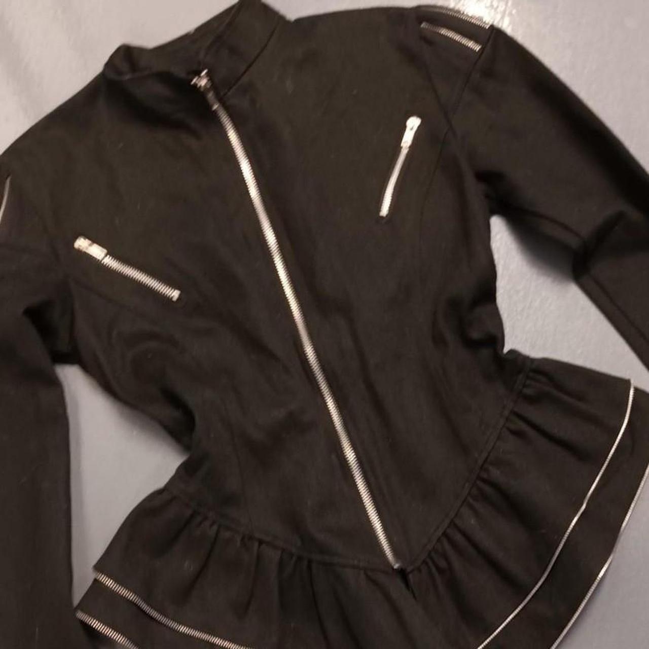 Rare 90s Trad Goth Demonia Corset Jacket by... - Depop