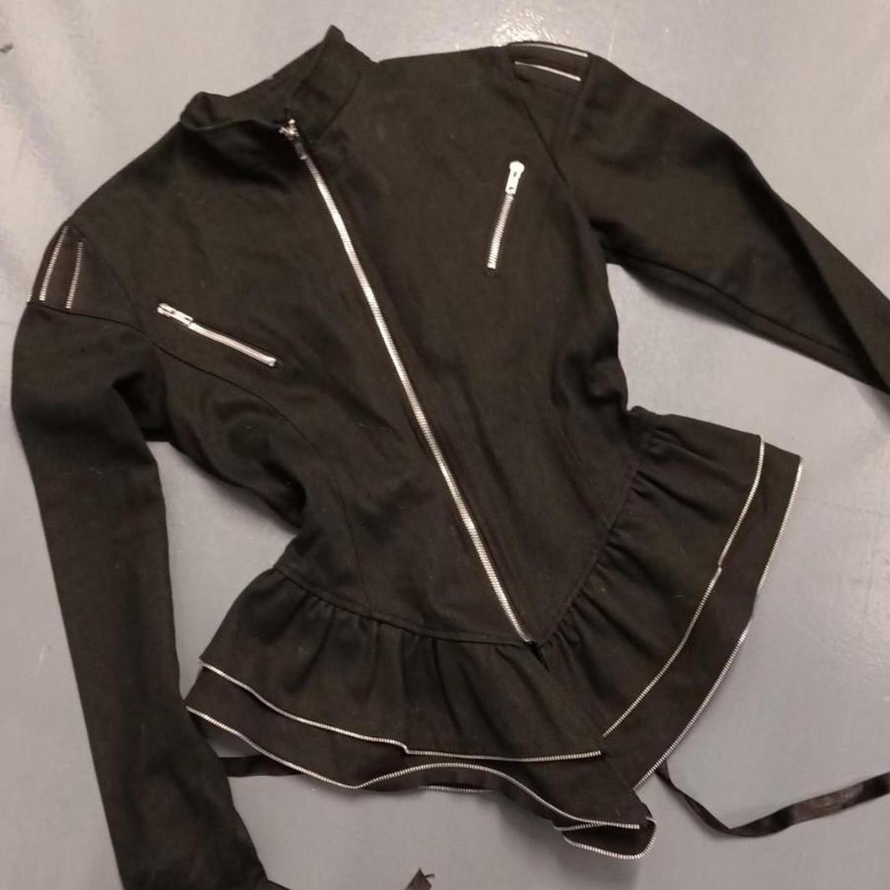 Rare 90s Trad Goth Demonia Corset Jacket by... - Depop