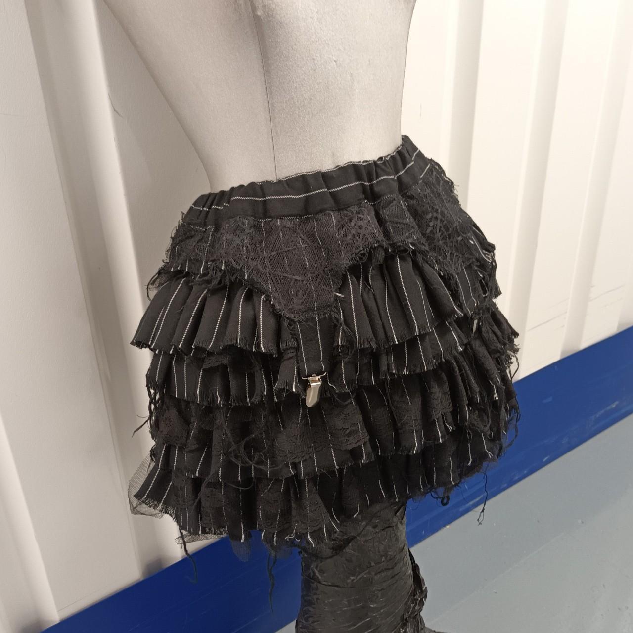 Super RARE Trad Goth "BEWITCHED " Garter mini by... - Depop