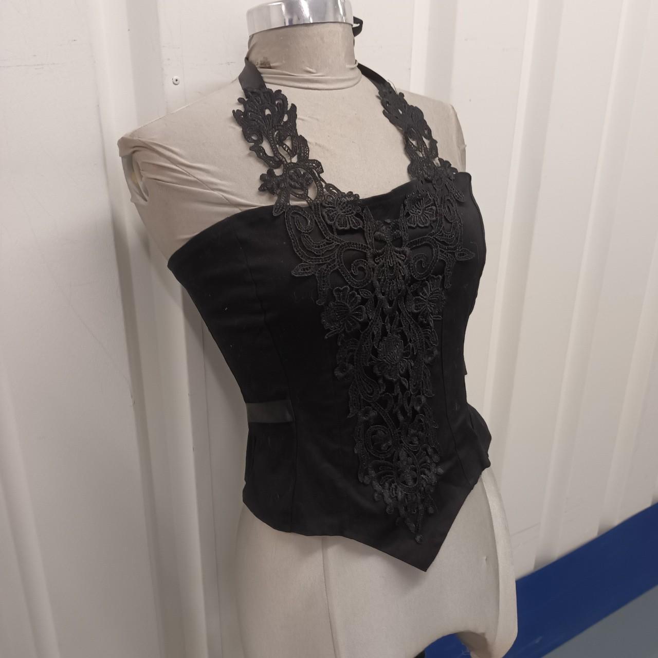 Super Rare 90s Gothic/Victoriana Basque by ORIGINAL... - Depop