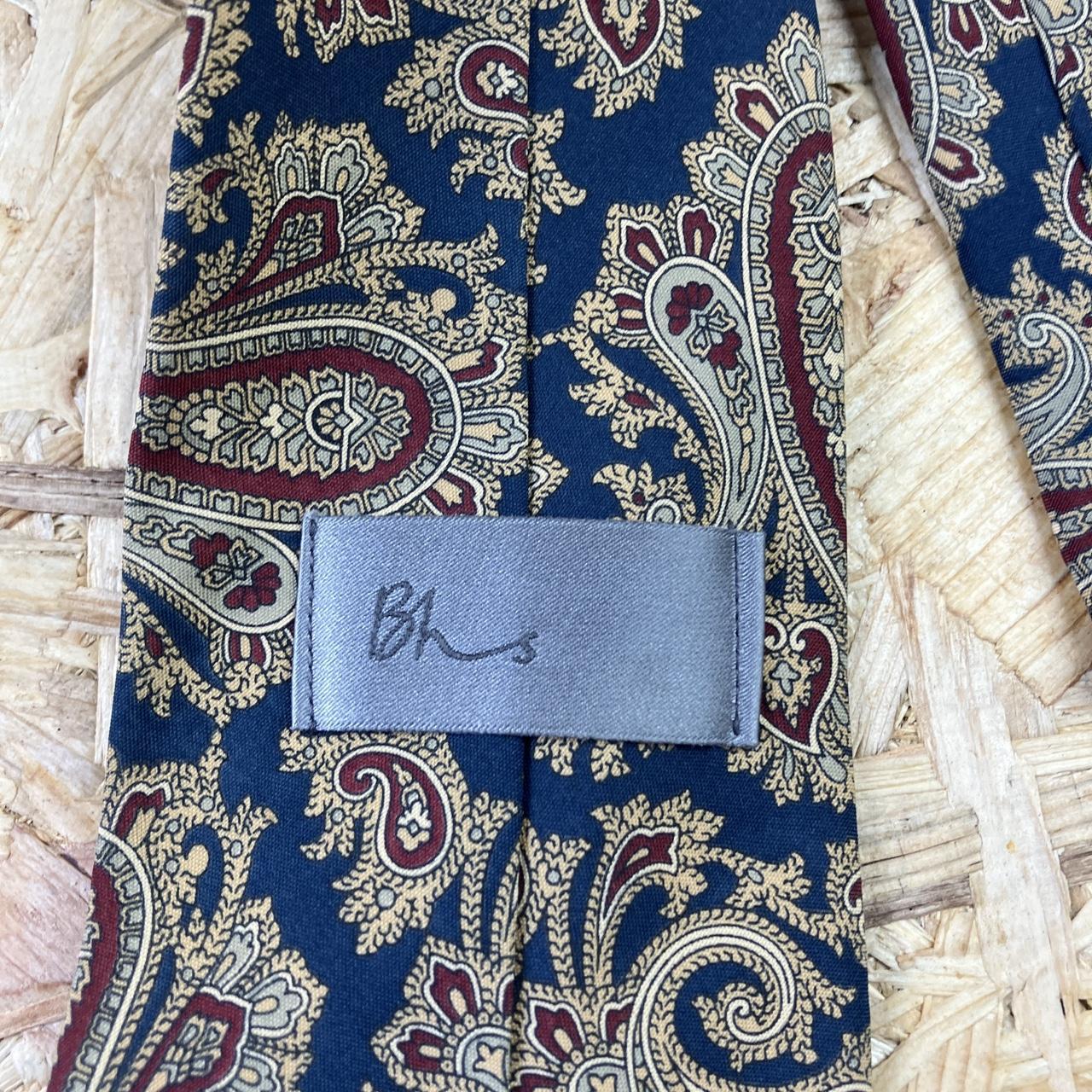BHS Vintage Tie #tie #vintage #y2k #Silk... - Depop