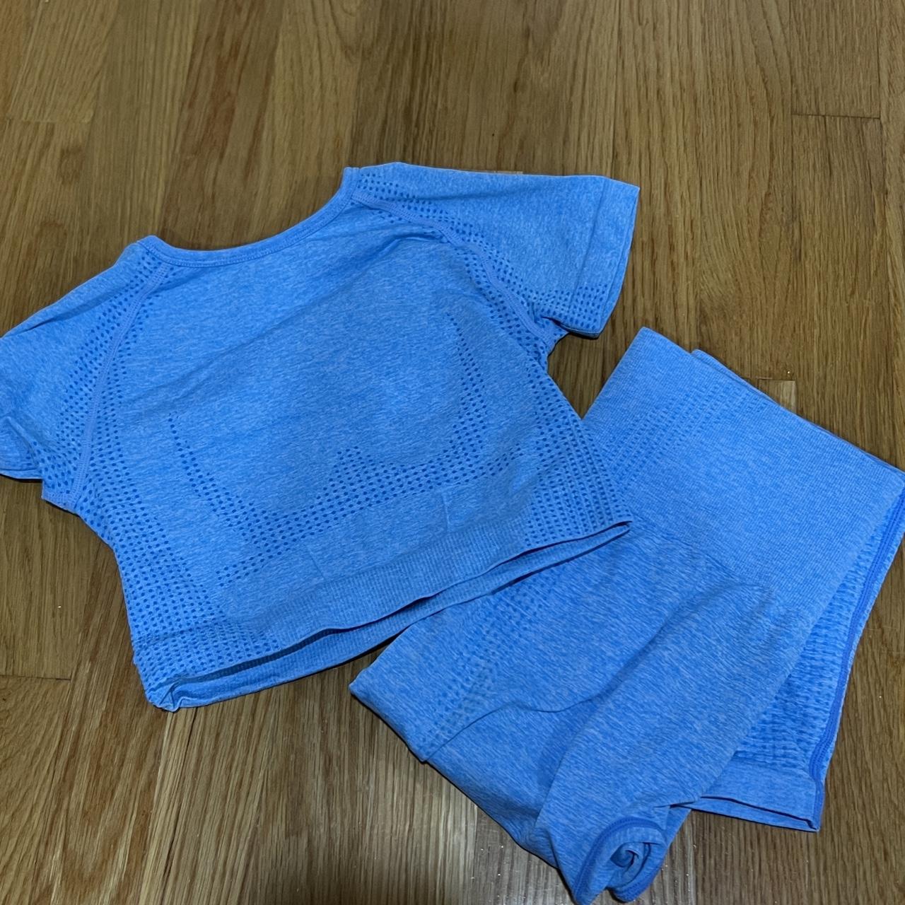 Blue workout set - Depop