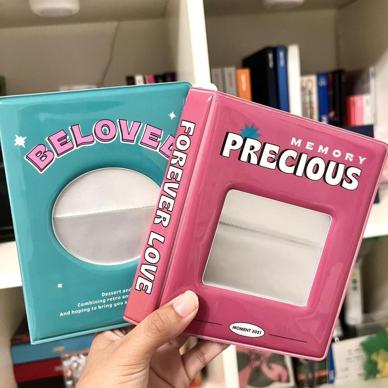 Pink and Blue Trading-cards | Depop