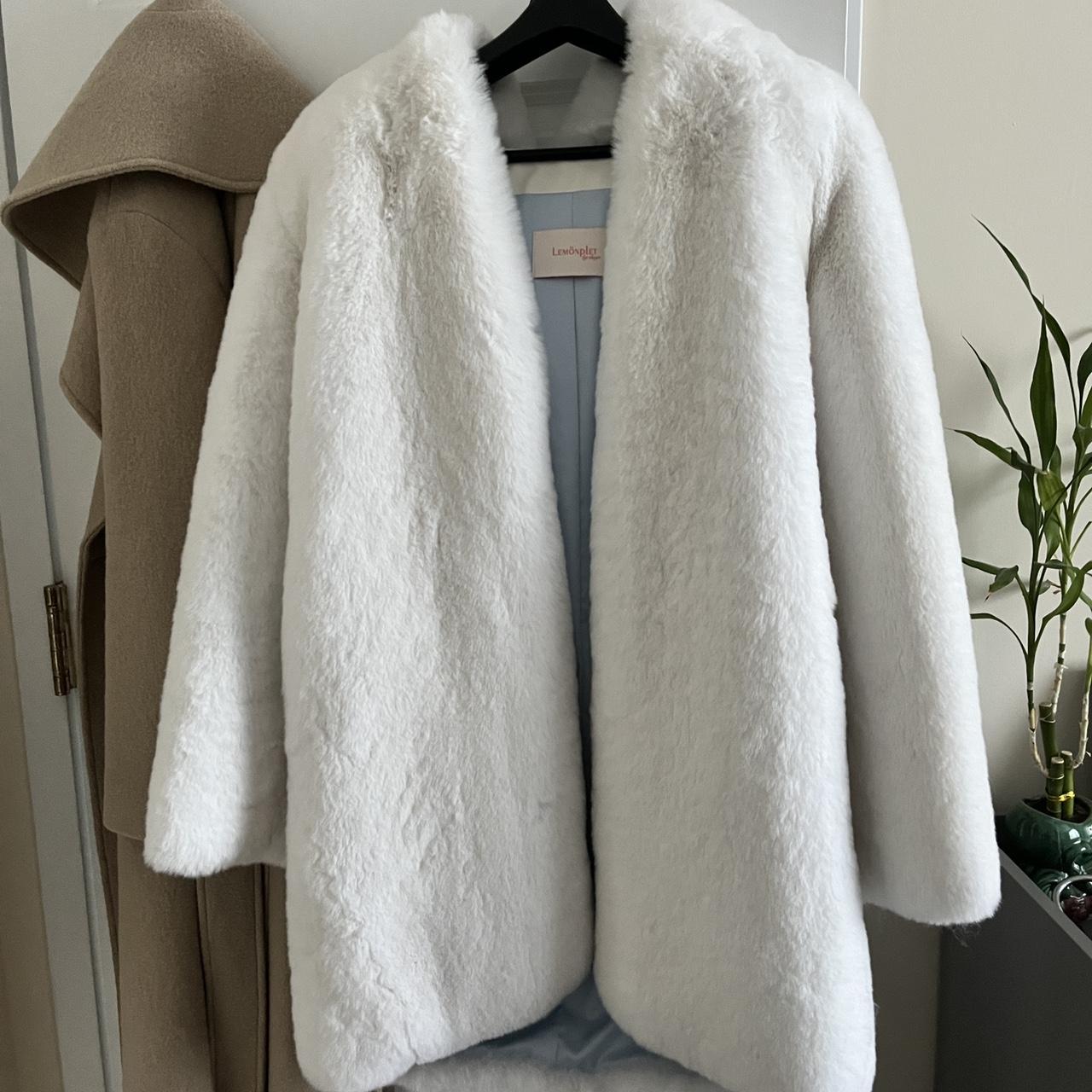 Opening Ceremony Women's White Coat | Depop