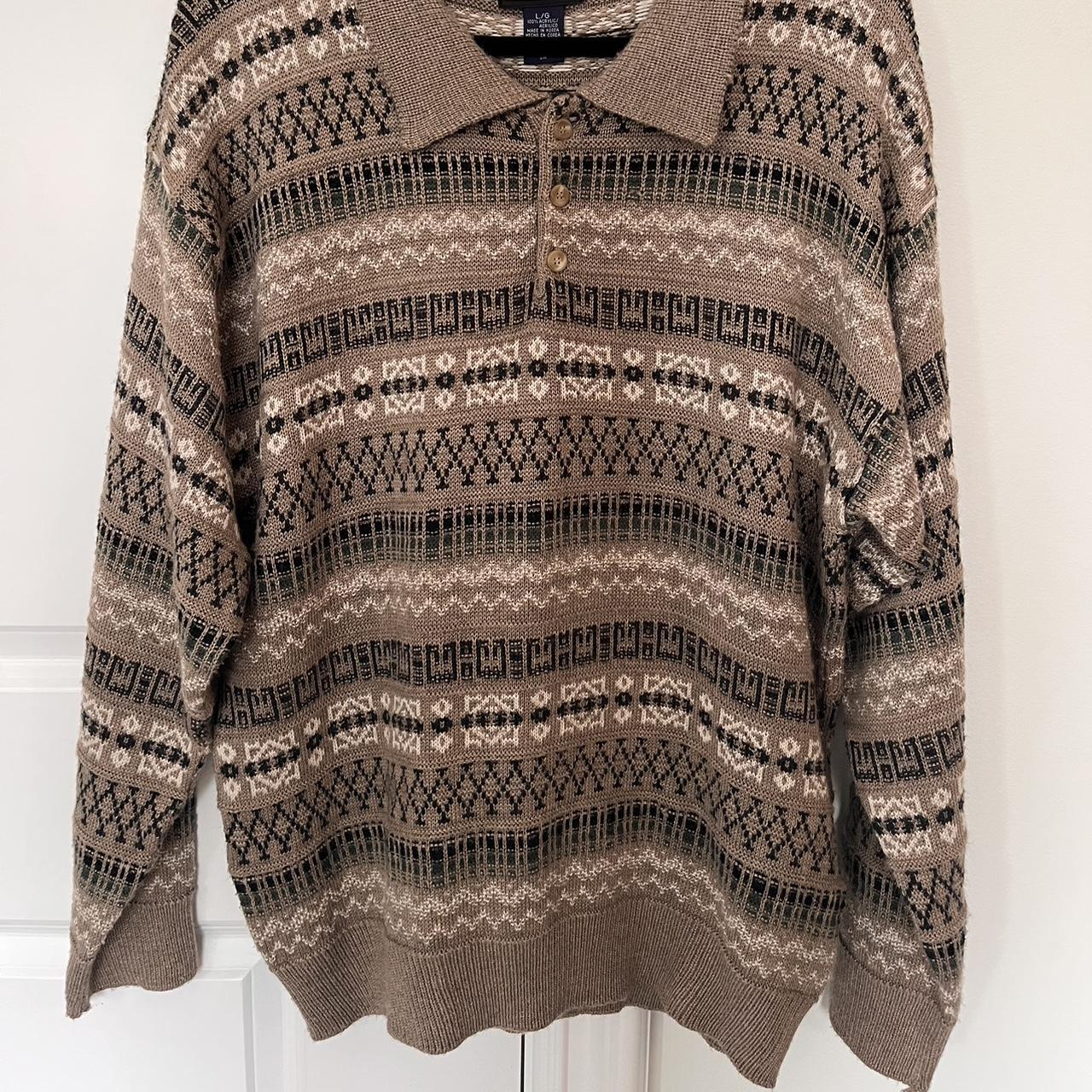 Jantzen Men's Tan Jumper | Depop