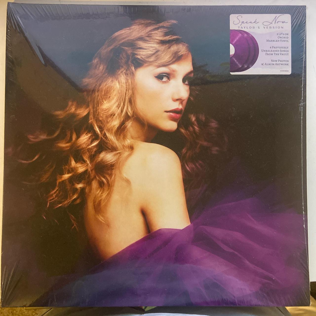 taylor swift speak now vinyl. never been used and... - Depop