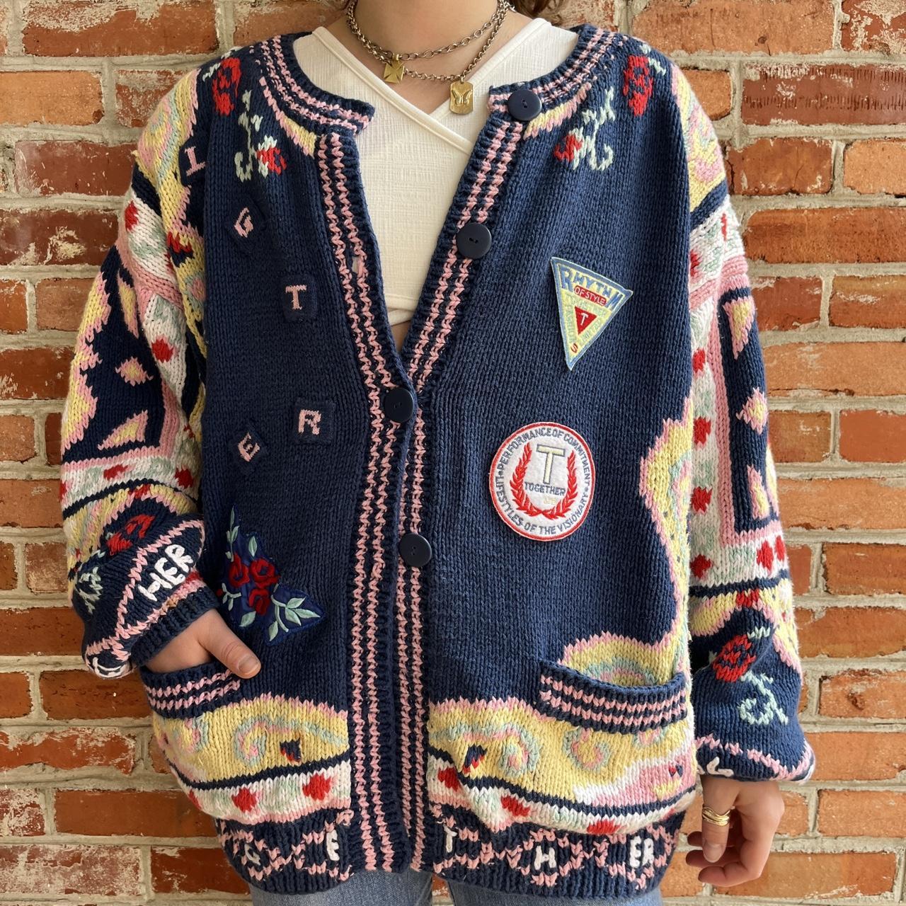 Together Women's multi Cardigan | Depop