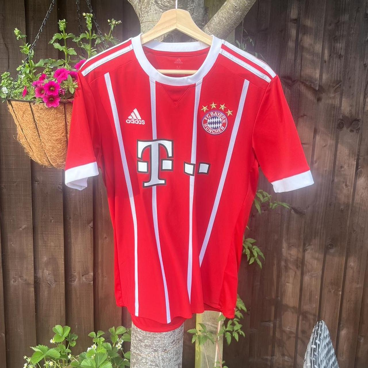 Bayern Munich 2017/18 Home Kit Adidas sponsored,... - Depop
