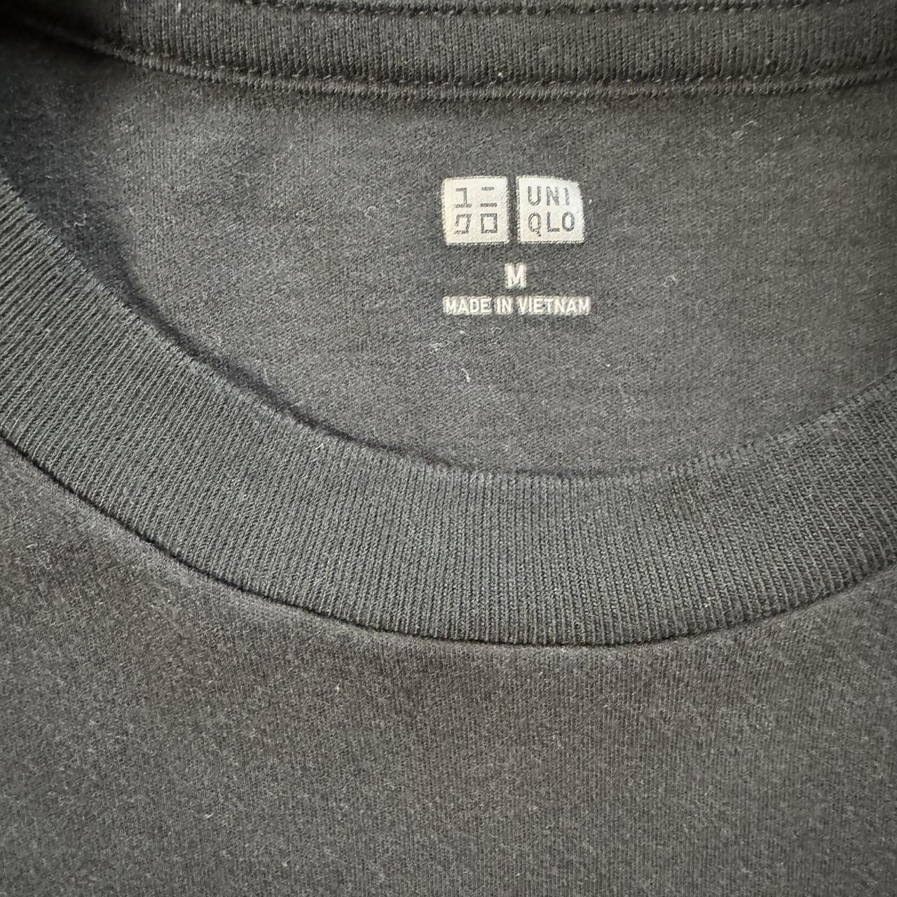 Uniqlo Basic Black Long Sleeve - Great Condition... - Depop