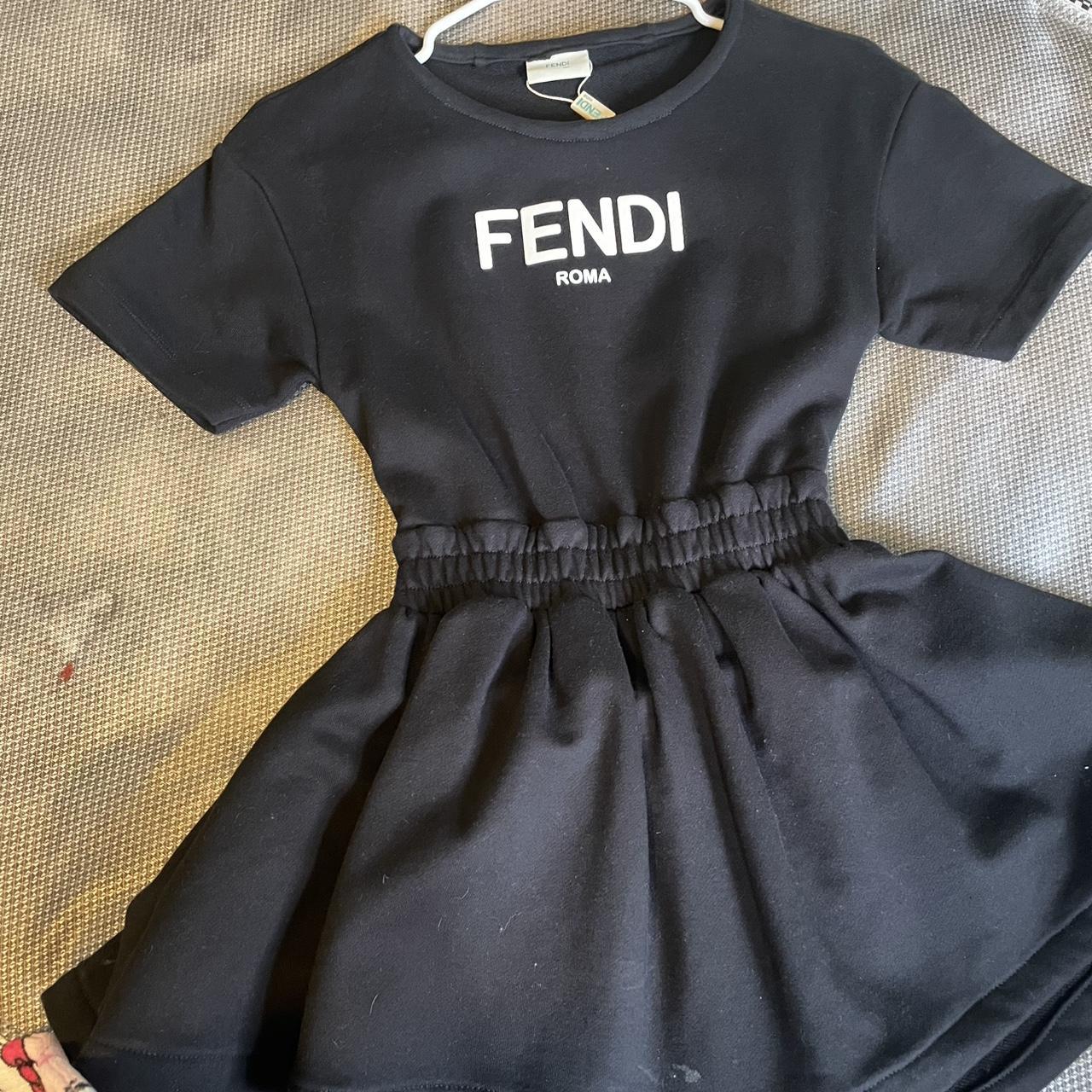 Real tailored fendi kids dress above knees length.... | Depop